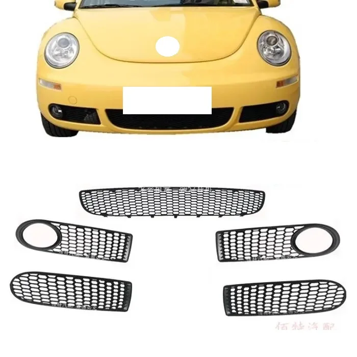 Genuine Front Bumper Lower Right Grill Black For Volkswagen Vw Beetle ...