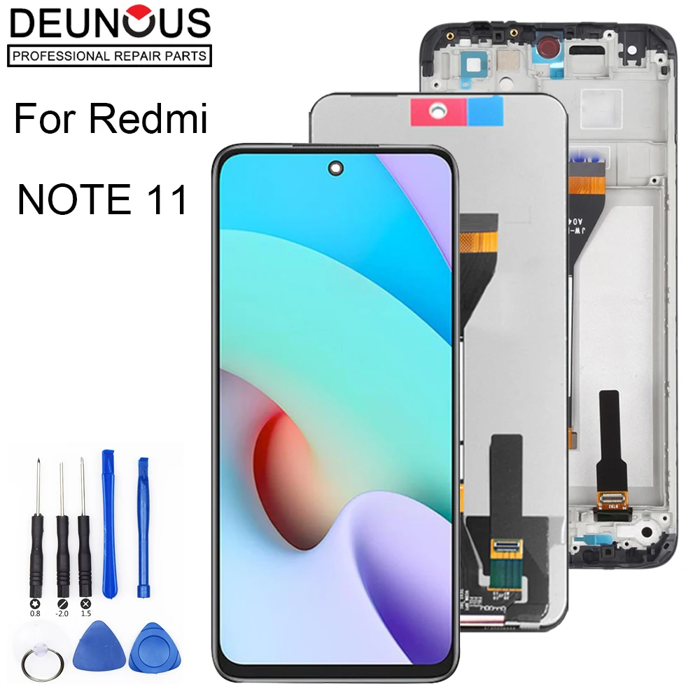 Original For Redmi Note 11 LCD Display Touch Screen Digitizer ...