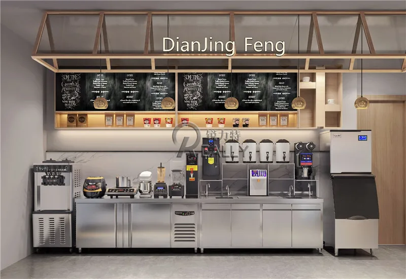 Bubble Tea Shop Layout