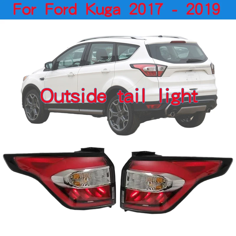 Taillight-Rear-Light-For-Ford-Kuga-2017-2018-2019-Lamp-Housing-Tail ...