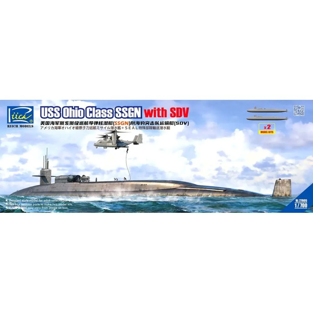 Riich-Models-RL27005-1-700-USS-Ohio-Class-SSBN-with-SDV-2-kits-Scale ...