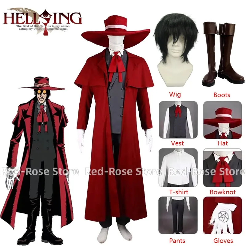 Alucard Hellsing Cosplay Costume
