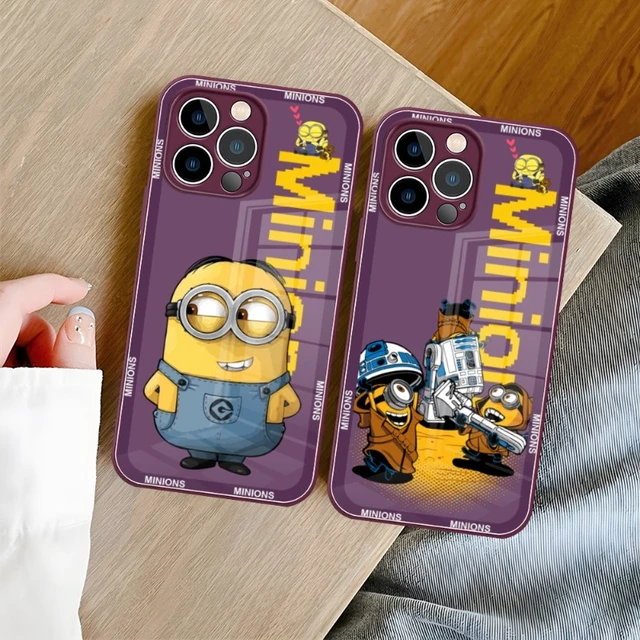 Purple Minion Iphone Case