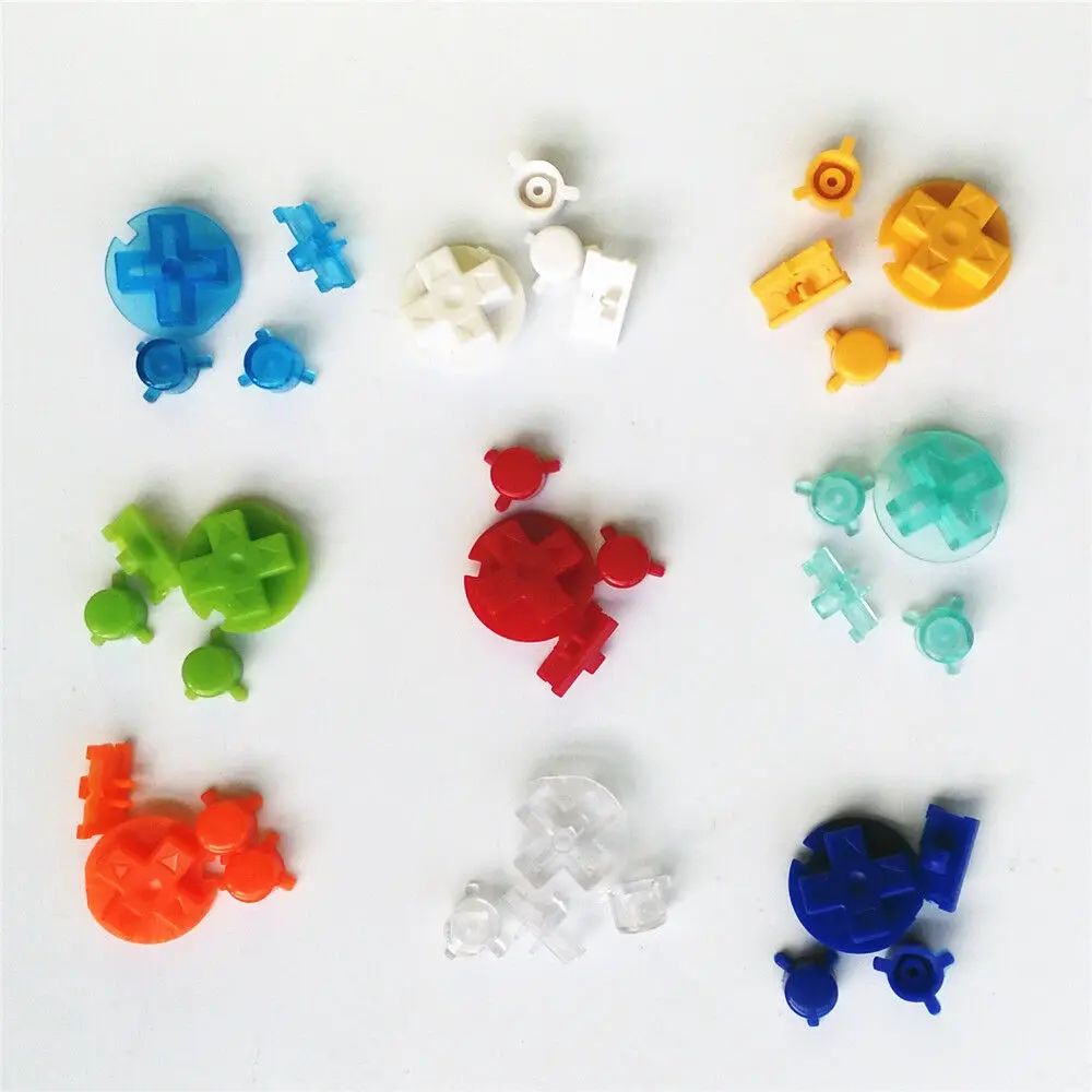 Colorful A B buttons D pad for Nintendo Game boy Pocket GBP GameBoy ...