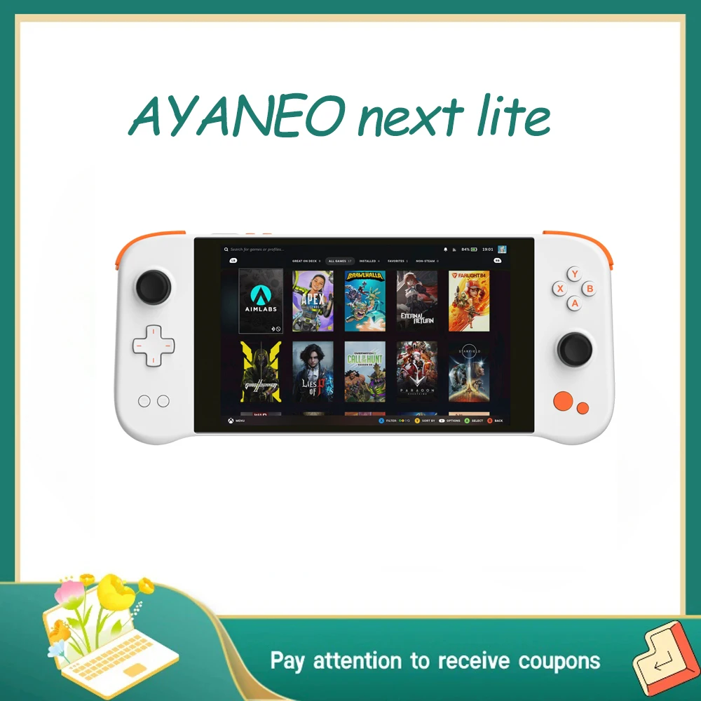 New-AYANEO-Next-Lite-handheld-game-console-AMD-Ryzen-7-Linear-Hall ...