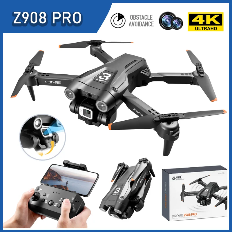 Z908-Pro-Drone-4K-Professional-HD-ESC-Dual-Camera-Optical-Flow-Positioning-Obstacle-Avoidance ...