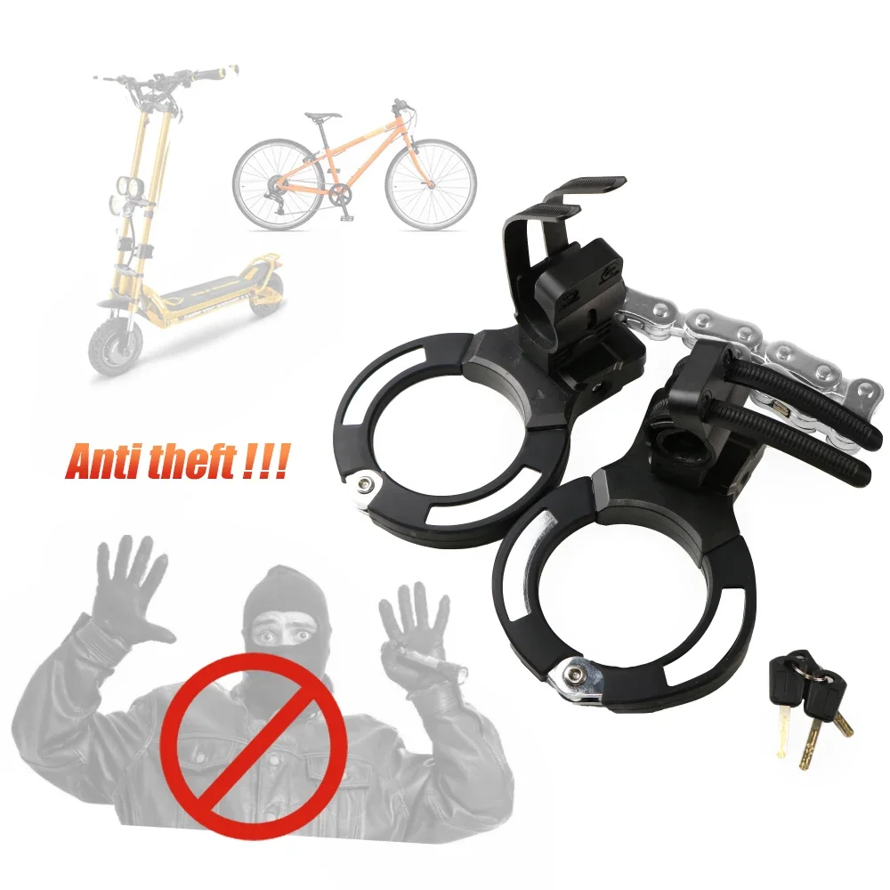 Hardened-Steel-Silicone-Coated-Handcuff-bicycle-Theft-Heavy-Duty ...