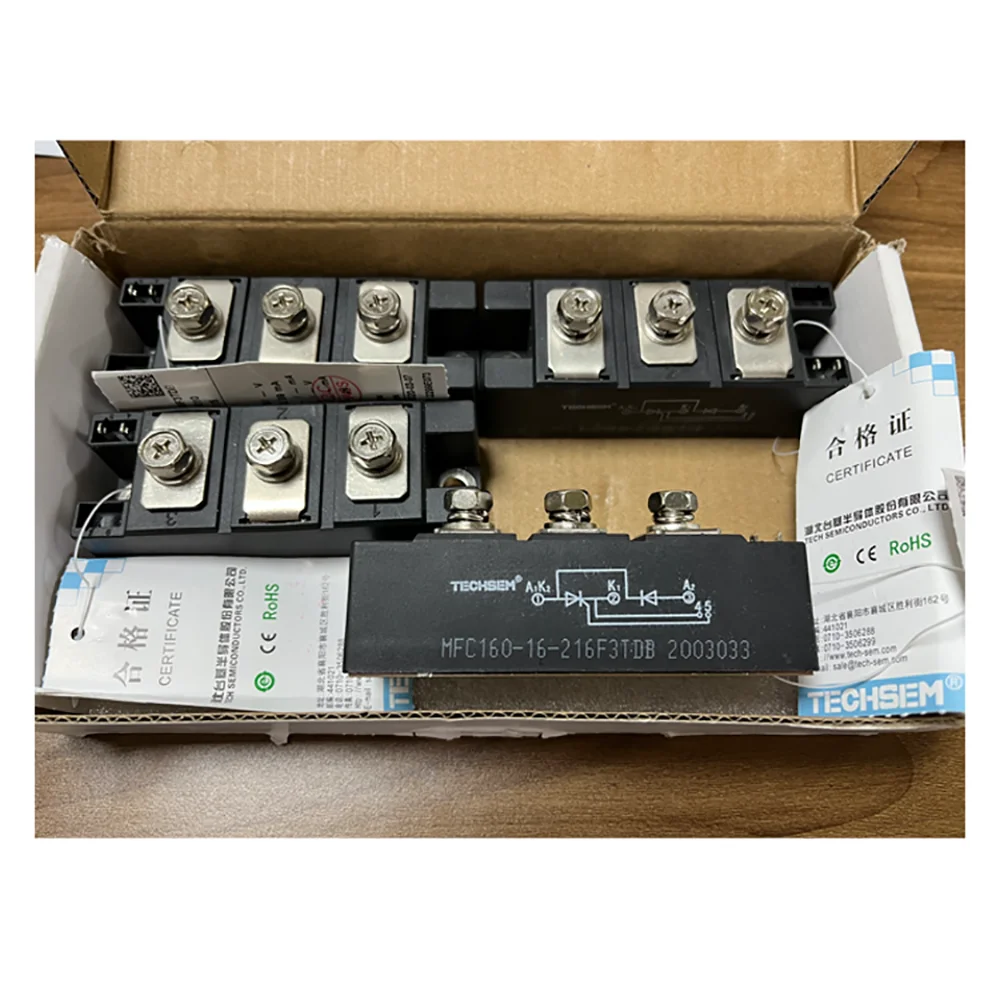 TECHSEM-MFC160-16-216F3TDB-MFC160-16-Thyristor-Module-100-Brand-New ...