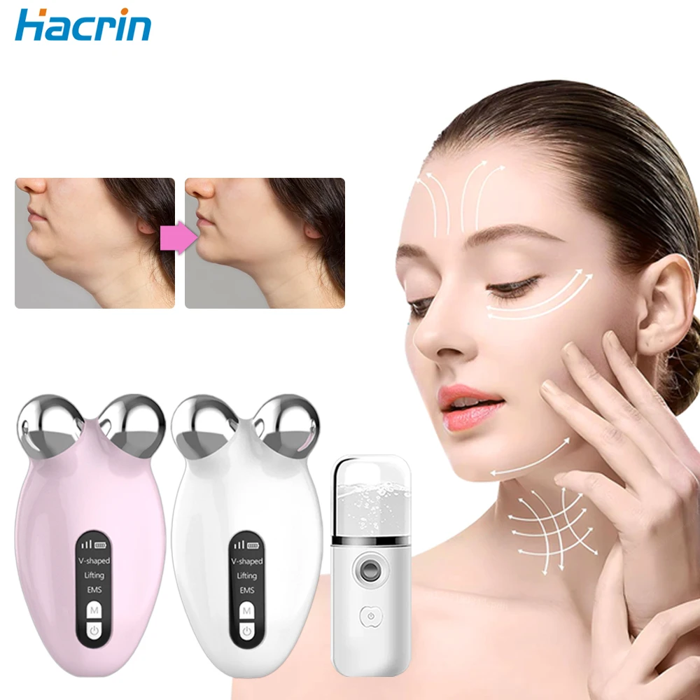 Facial-Massager-Vibrator-Massager-for-Face-EMS-Instrument-Lifting-Anti ...