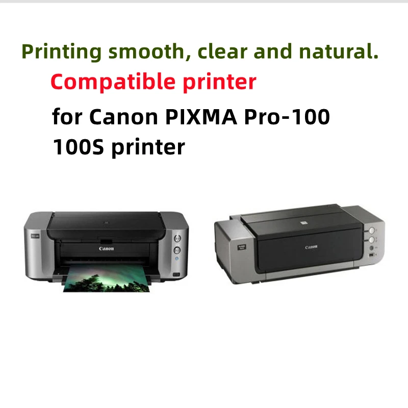 Canon Rp Sistema De Tinta Para Impressora Canon Pixma Pro 100, Com Chip ...