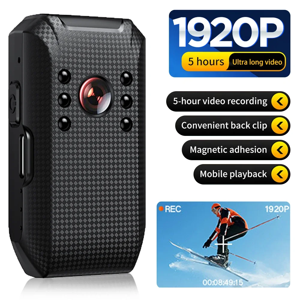 HD-1080P-Mini-Camera-Night-Vision-Wide-Angle-Body-Cam-Digital-Voice ...