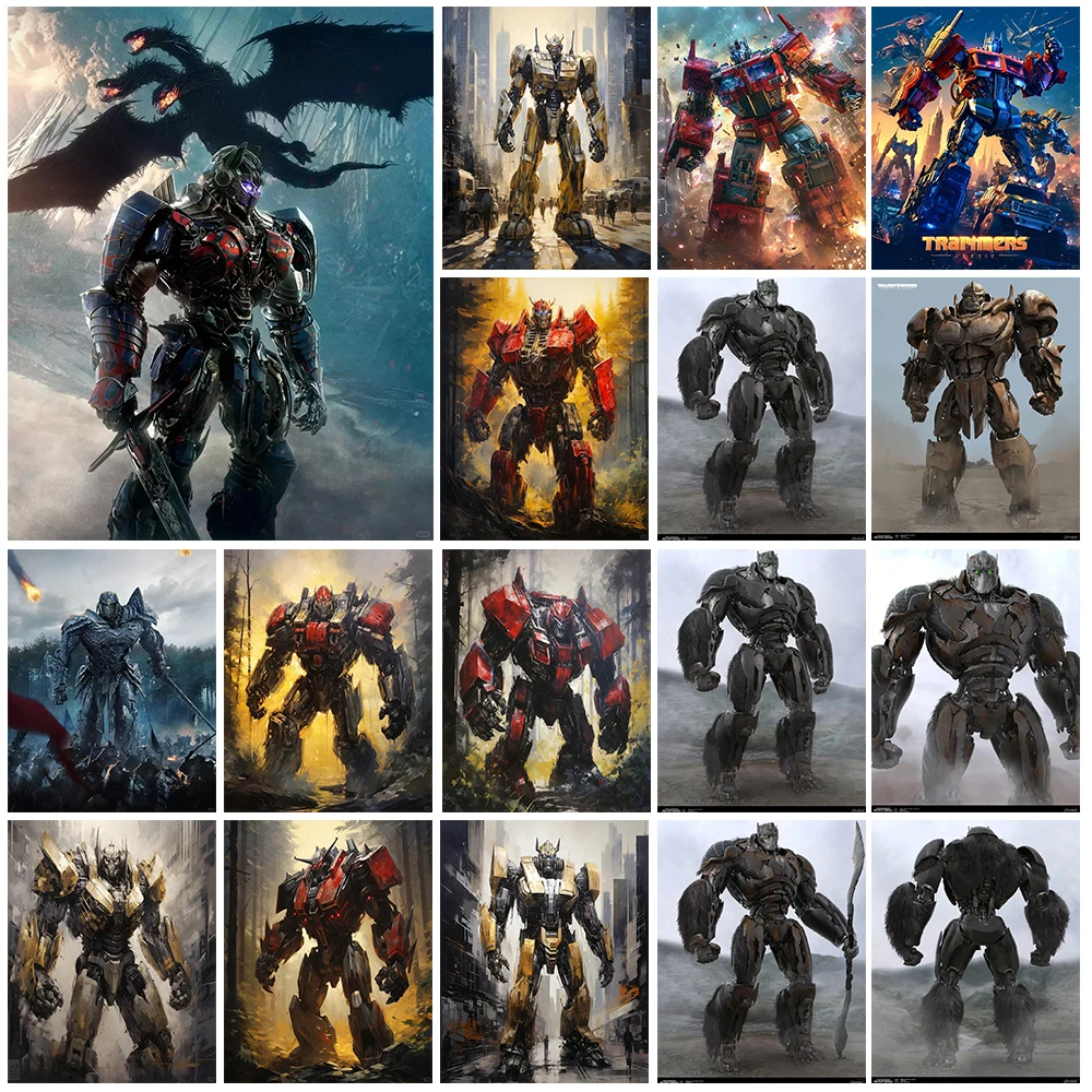 Kit-de-peinture-diamant-TransDevices-bricolage-robot-croix-broderie ...