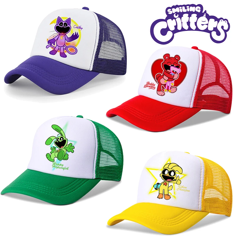 New-Smiling-Critters-Children-Baseball-Caps-Kids-Cartoon-Printed-Hat ...