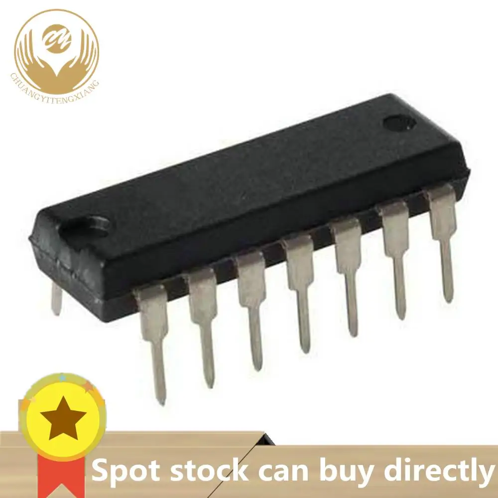 10pcs/lot Sn74ahct125n 74ahct125n 74ahct125 Dip14 - Integrated Circuits ...