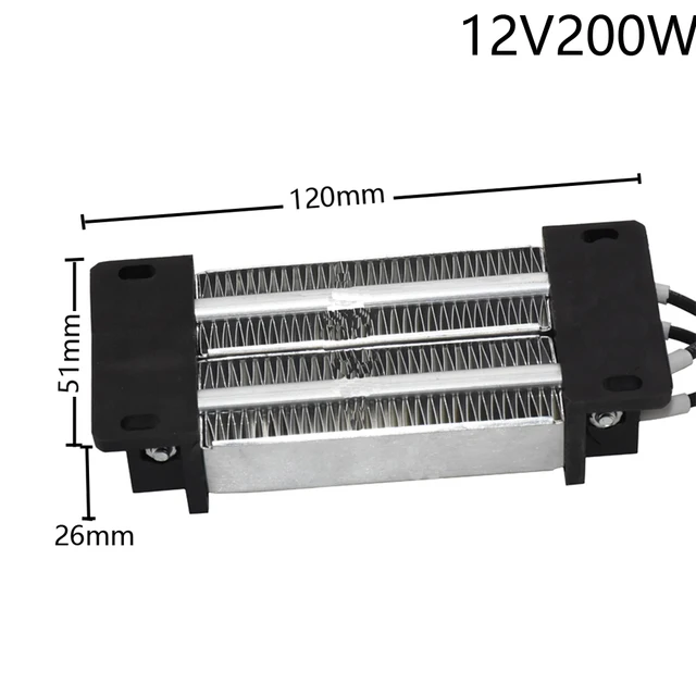 PTC Heaters Thermostatic Heating element 12 V (AC / DC) 200 W ...