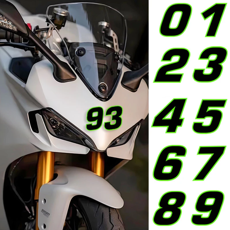 Number-0123456789-Motorcycle-Stickers-Front-Fairing-Fuel-Tank ...