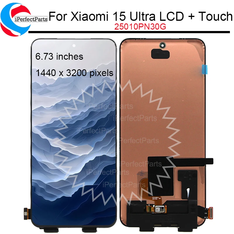 6.73'' AMOLED For Xiaomi 15 Ultra LCD Display Touch Panel Screen ...
