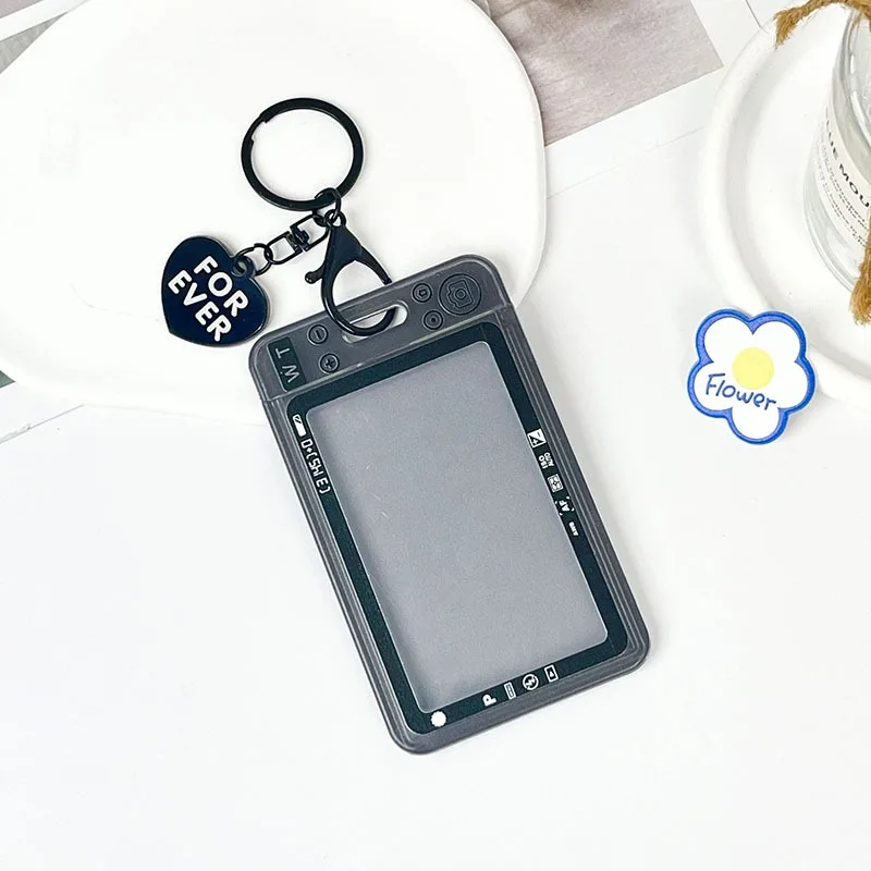 Student Card Case Protective Case Transparent Acrylic Photocard Holder ...