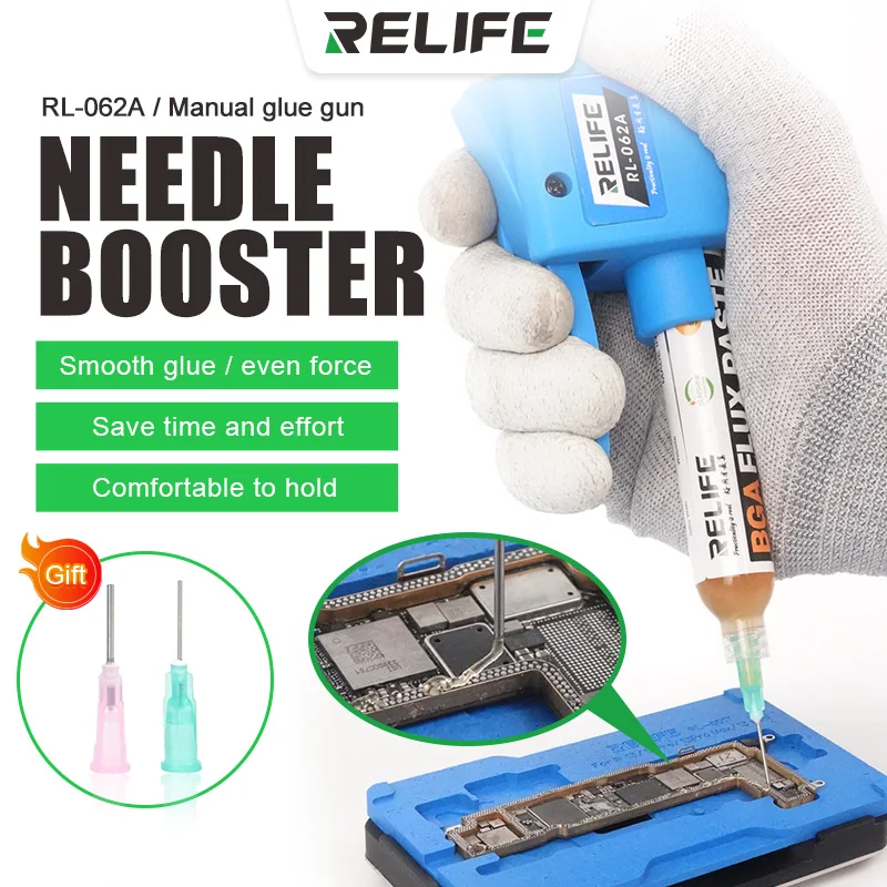 RELIFE RL-062A Manual Glue Gun Needle Booster Universal for 10CC ...