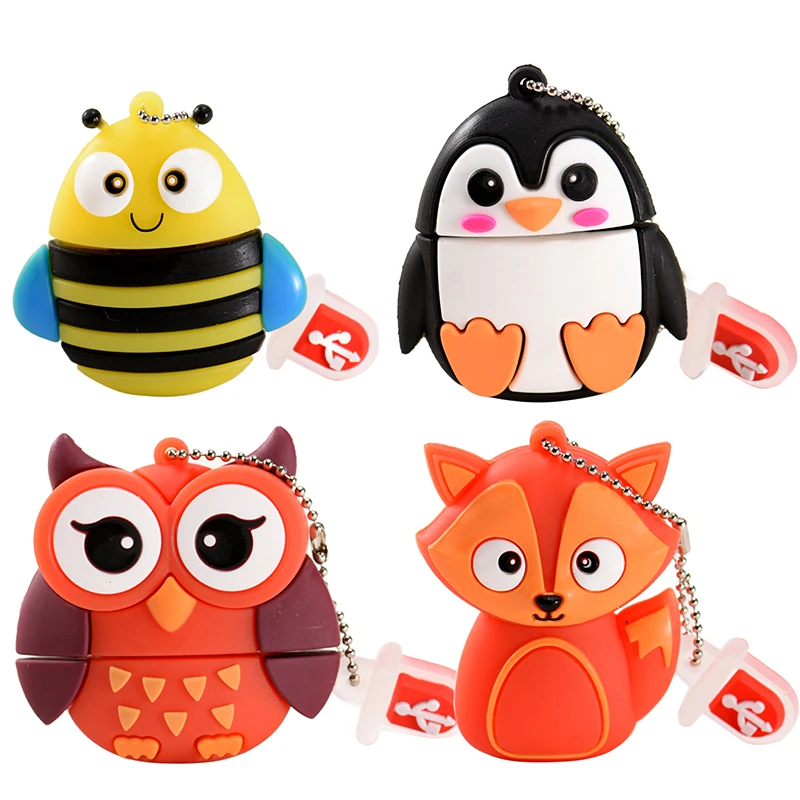 Pendrive-USB-de-dibujos-animados-para-ni-os-Pendrive-con-forma-de ...