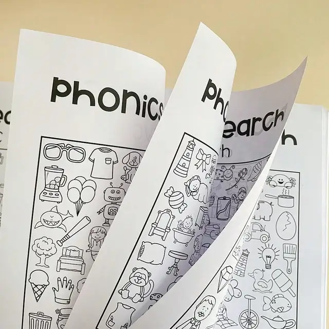 Hojas De Trabajo Fonéticas Para Niños En Edad Preescolar Ficha De