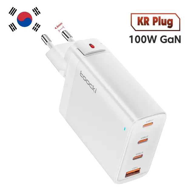 Toocki USB C 100W GaN Charger PD Quick Charger 65W Fast Charging ...