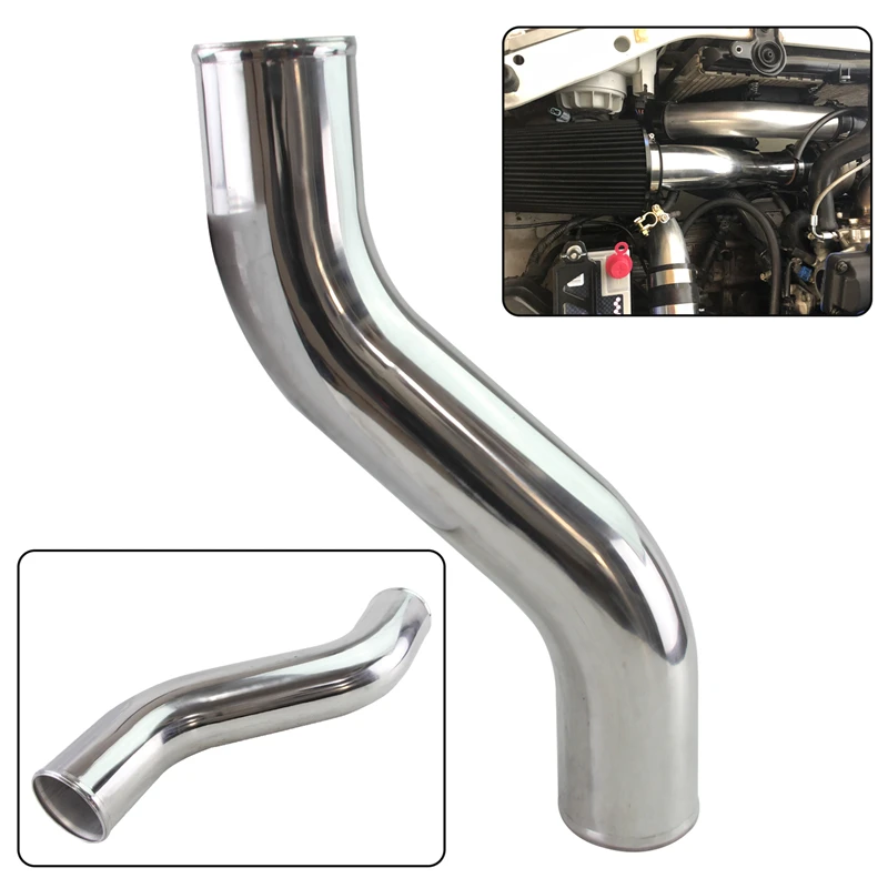 Z / S Shape Aluminum 89-102mm /3.5-4.0" inch Intercooler Intake Pipe ...