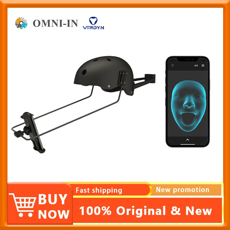 Face Motion Capture Helmet iphoneX Series Gopro Camera Markless Point ...