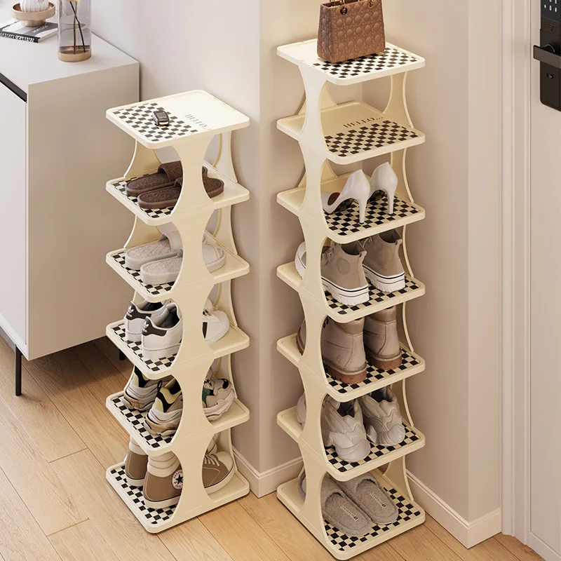 Simple Shoe Rack, Multi-layer Household Doorstep, Sewn Shoe Storage ...