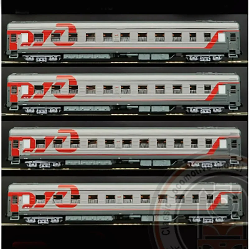 HO-1-87-Scale-Russian-HERIS-Train-Model-International-Train-RZD-Sleeper ...