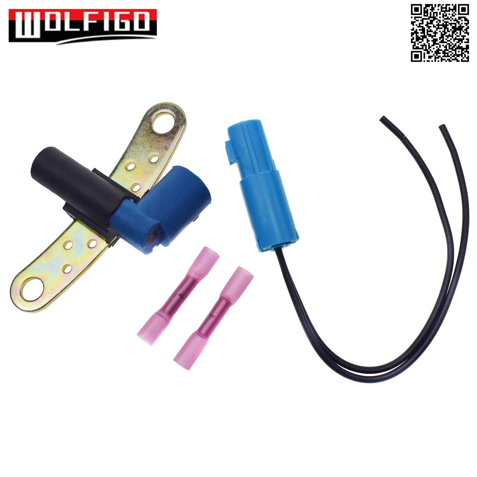 700101970-2Pin-Car-Crankshaft-Crank-Position-Sensor-w-Connector-for ...