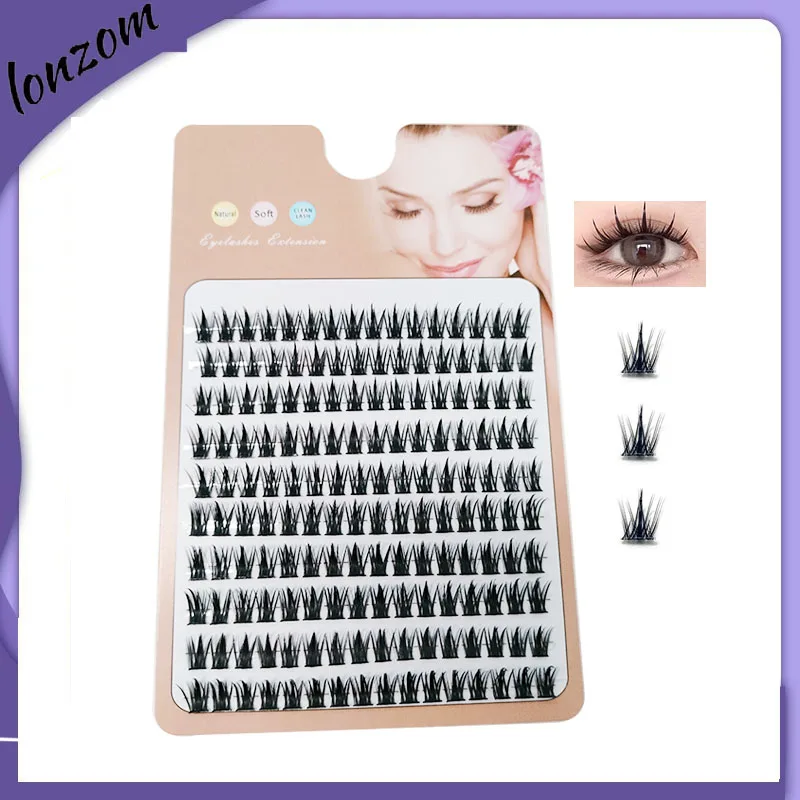 High-Quality160-Clusters-Natural-Look-12mm-Makeup-Eyelash-Extension.jpg