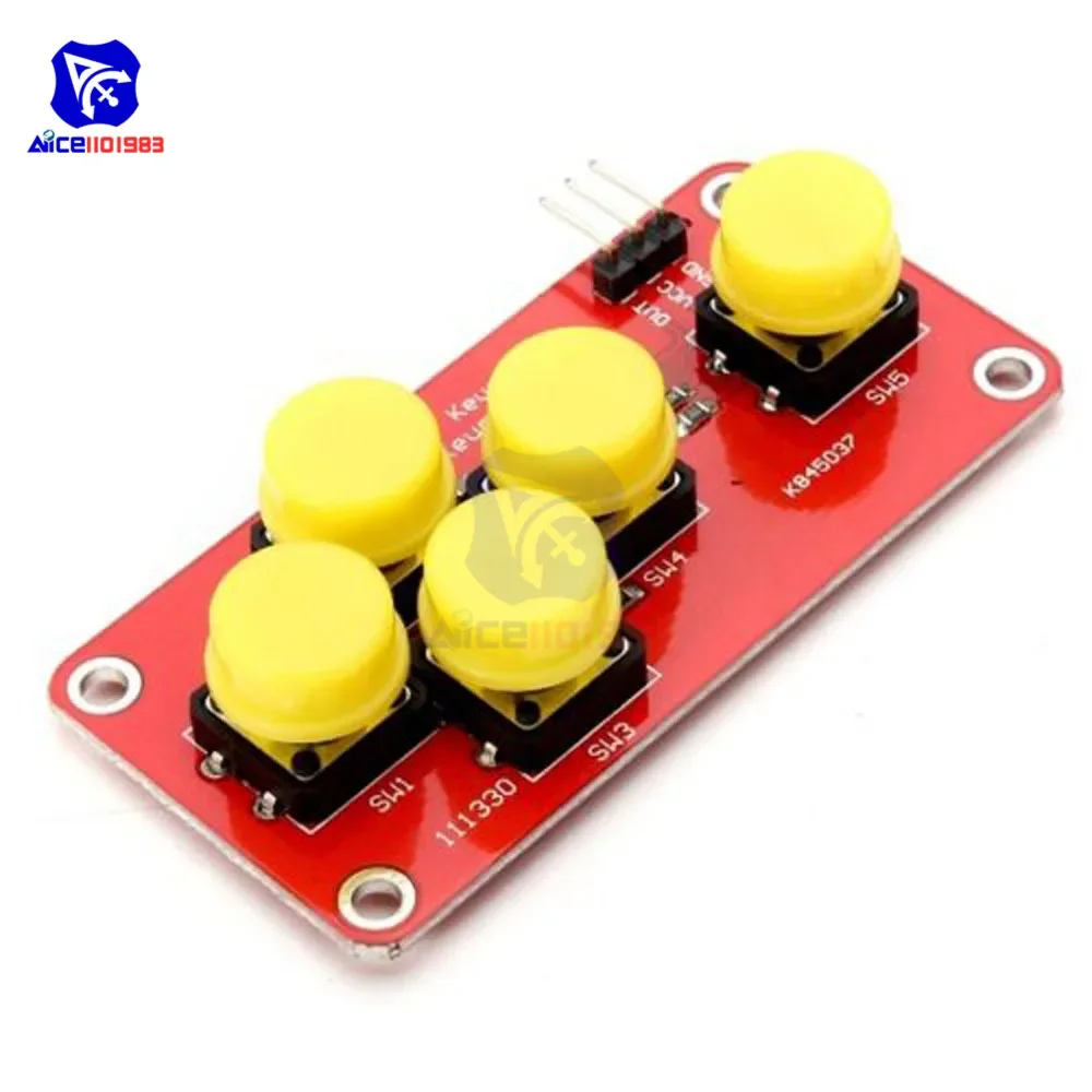 Diymore Ad Keyboard Simulate Five Electronic Blocks Analog Button
