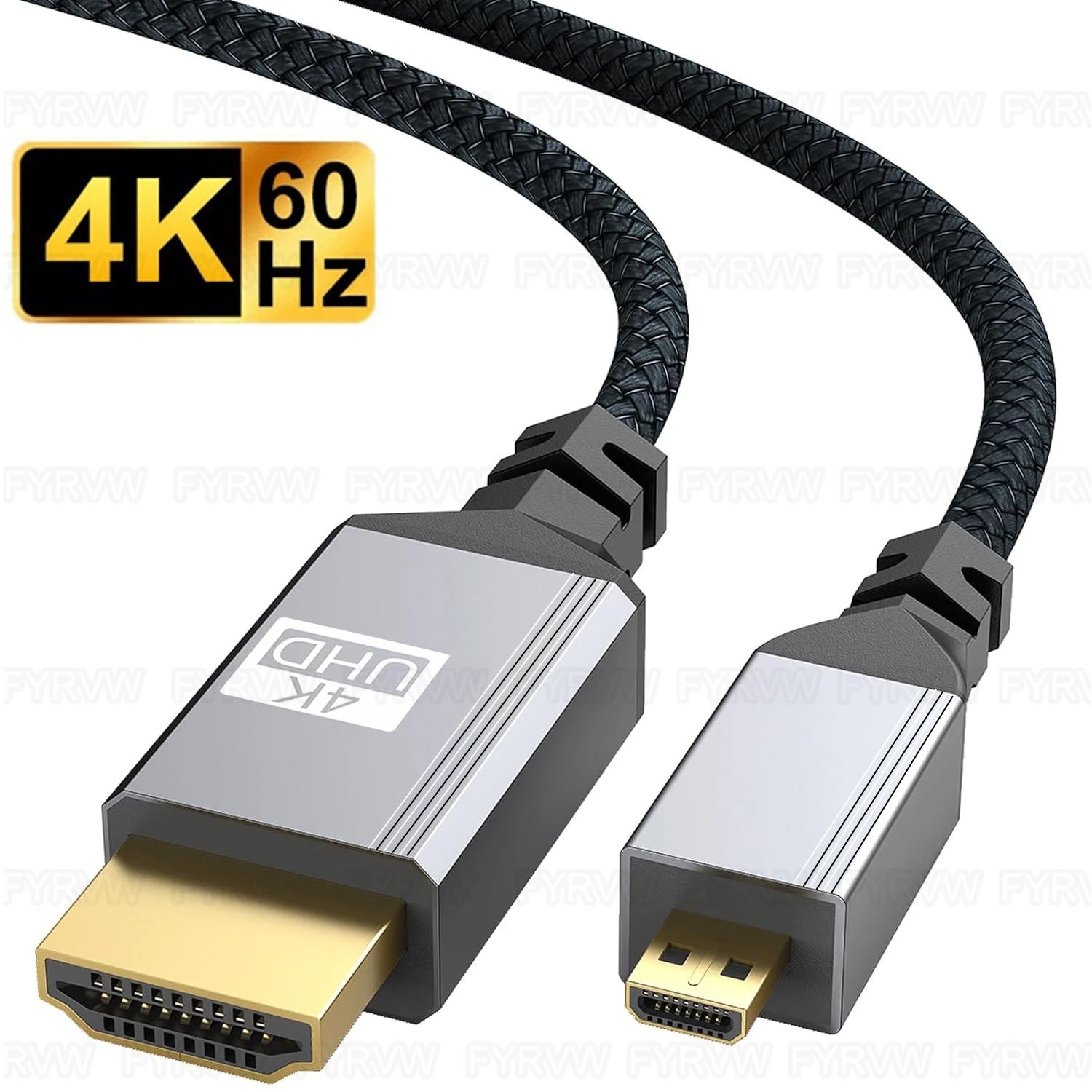4K Micro HDMI-compatible to HDMI-Compatible Cable For GoPro Hero ...