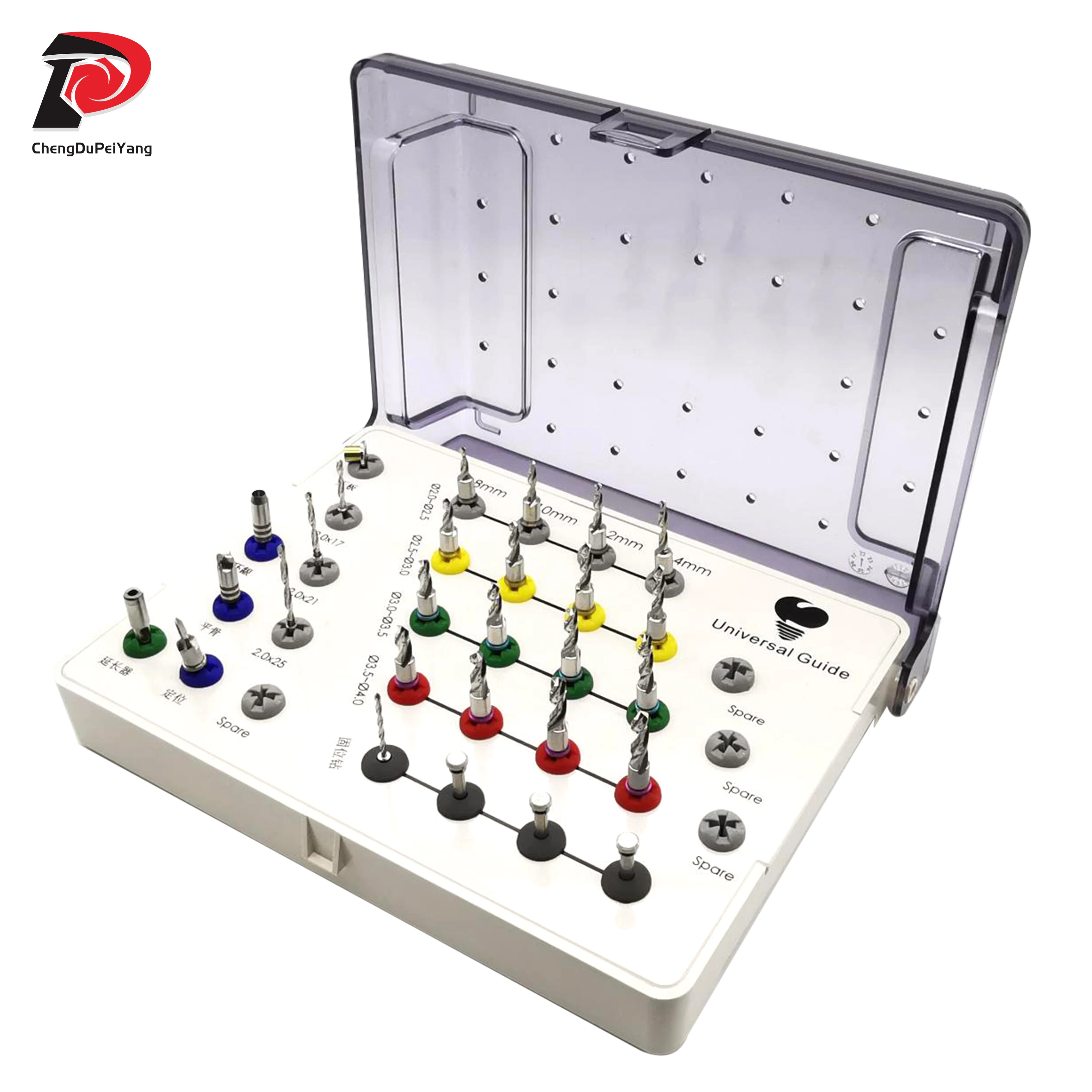 Surgical Instrument Dental Guided Implant Surgery Kit Tissue Punch ...