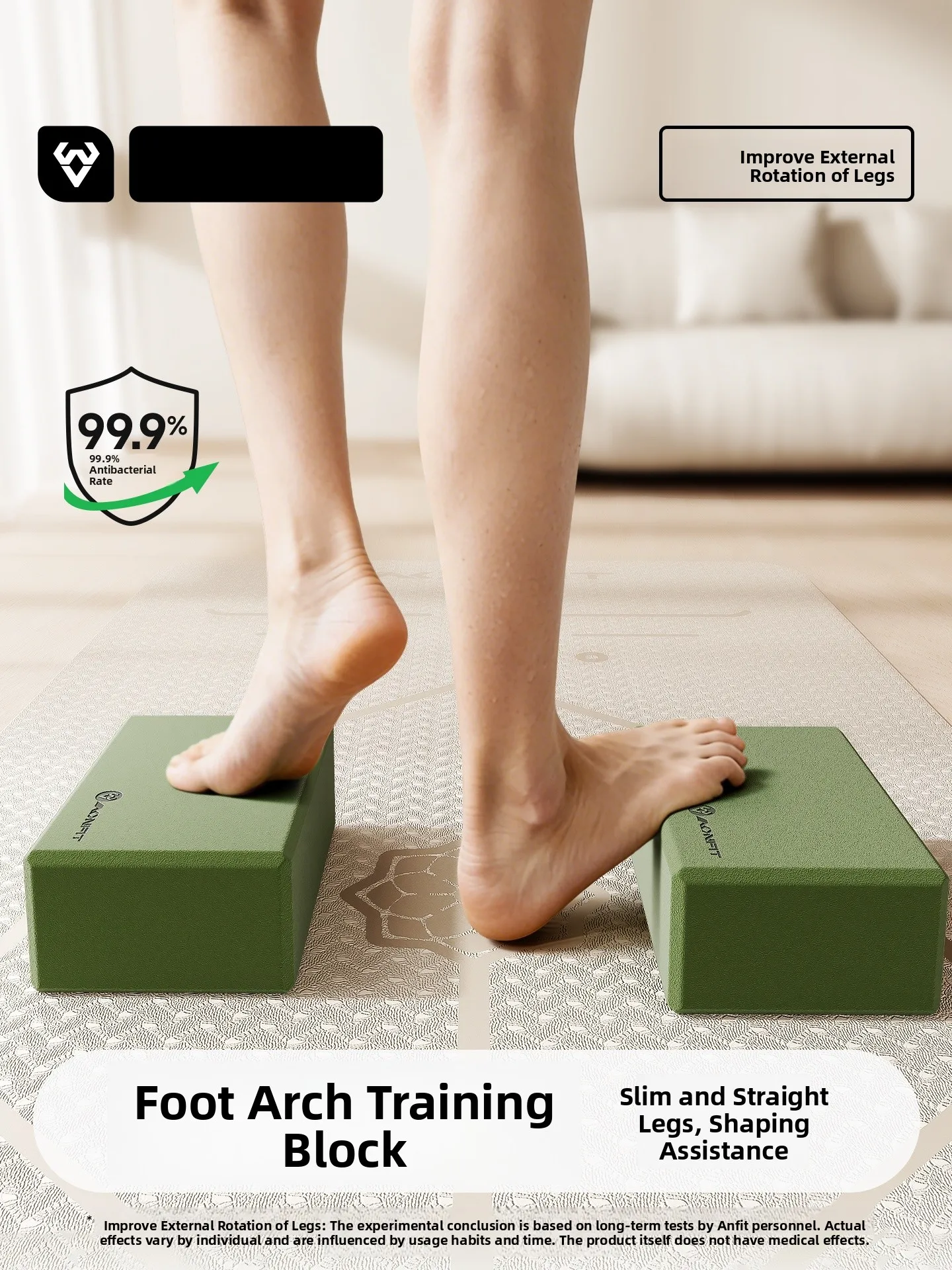 High Densi Yoga Bri for Leg a And Arch Training Fitn Home Exercise ...