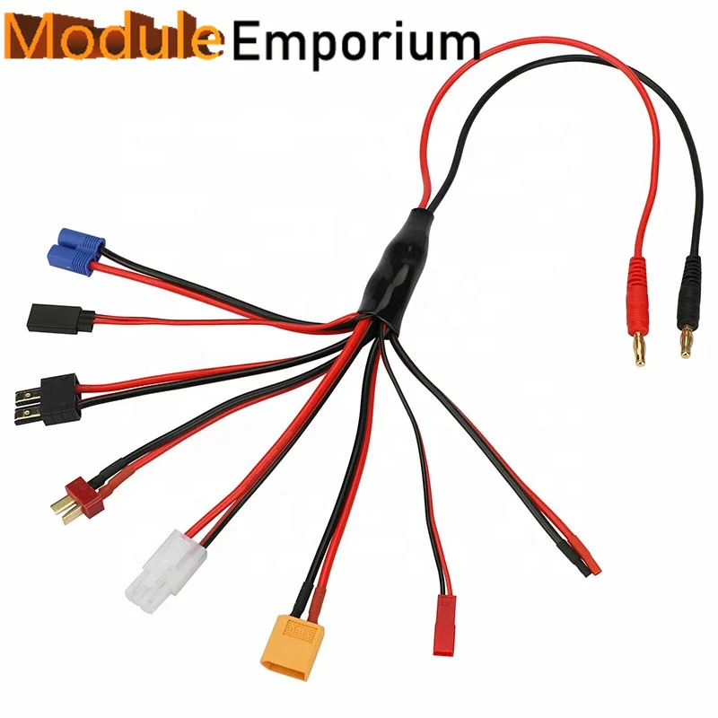 RC-Lipo-Battery-Charger-Adapter-Connector-Spliter-Wire-8-in-1-Octopus ...