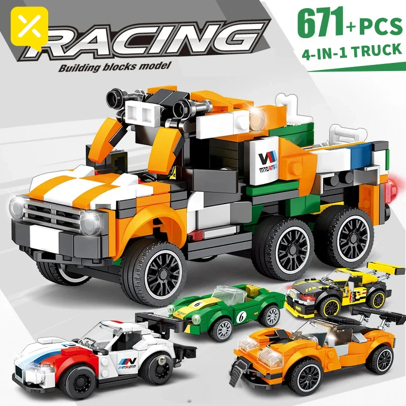 ToylinX-Speed-Tech-Auto-Sports-Racer-Moc-Building-Blocks-Educational ...