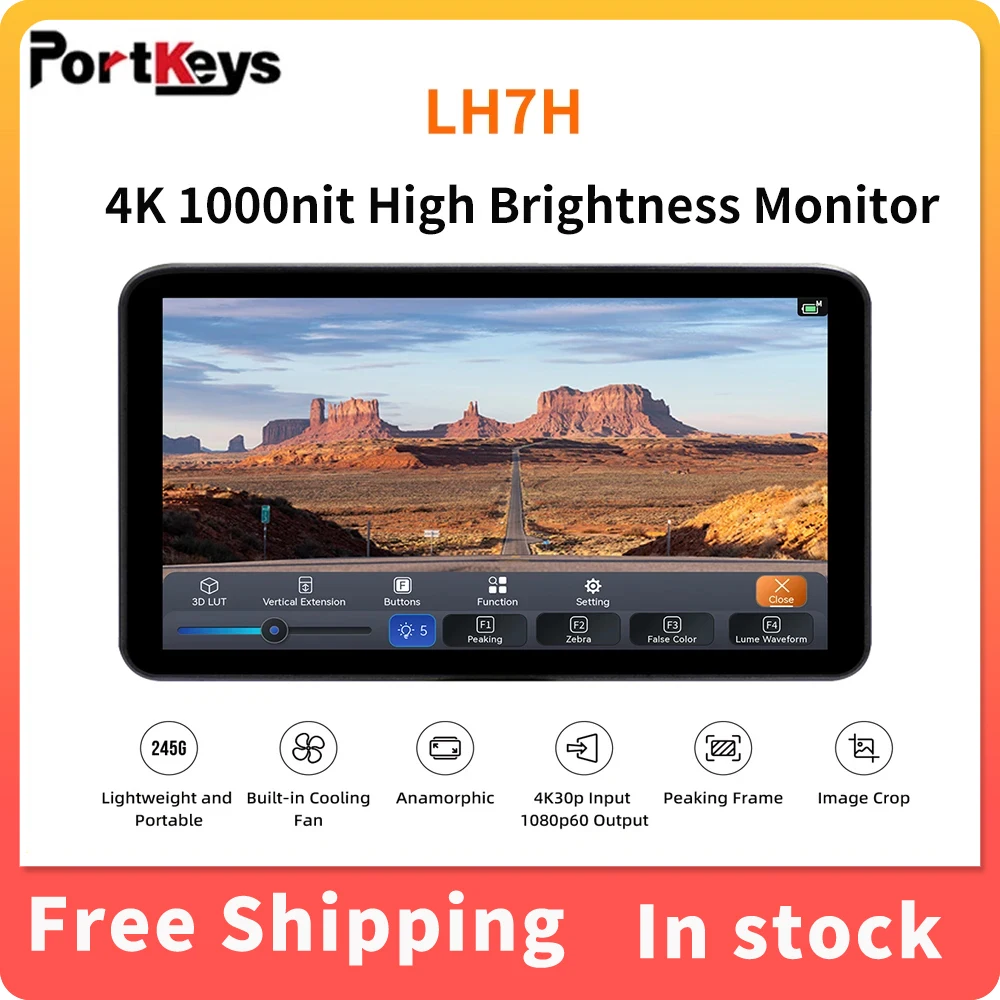 Portkeys-LH7H-7-4K-1000nit-High-Brightness-Lightweight-Portable-Monitor ...