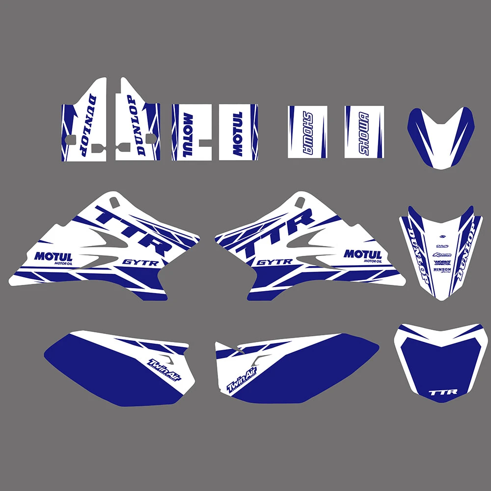 Motorcycle Graphics Graphics Background Decals Stickers For Yamaha ...