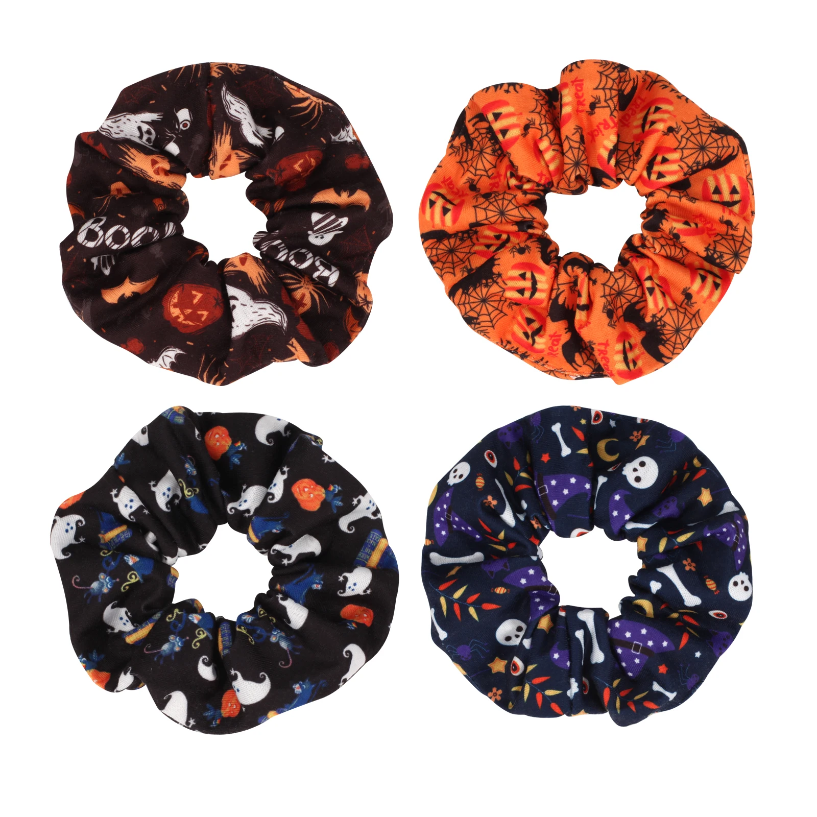 BOO-Scrunchies-para-el-cabello-con-patr-n-de-murci-lago-fantasma ...