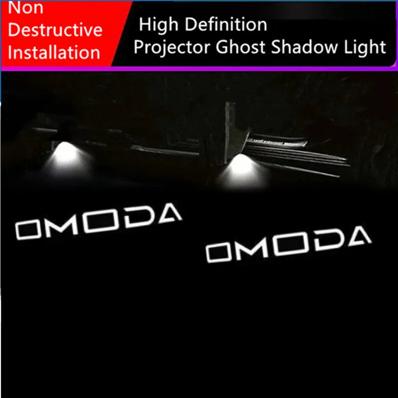 2PCS LED Car Door Logo Welcome Shadow Light Laser Projector Ghost Lamp ...