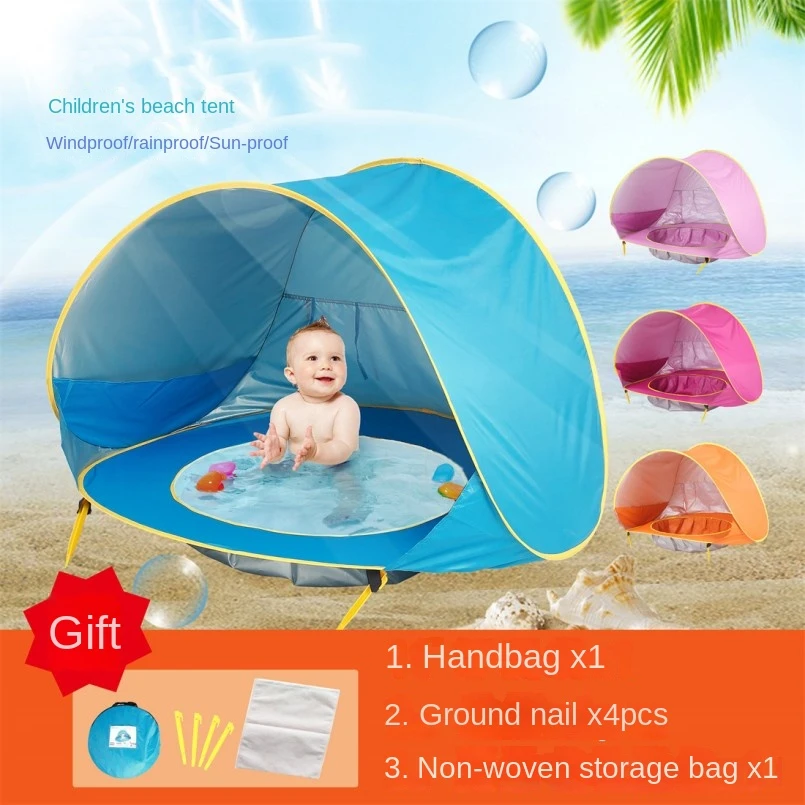 Baby Beach Tent Portable Shade Pool Proteção UV Sun Shelter para ...