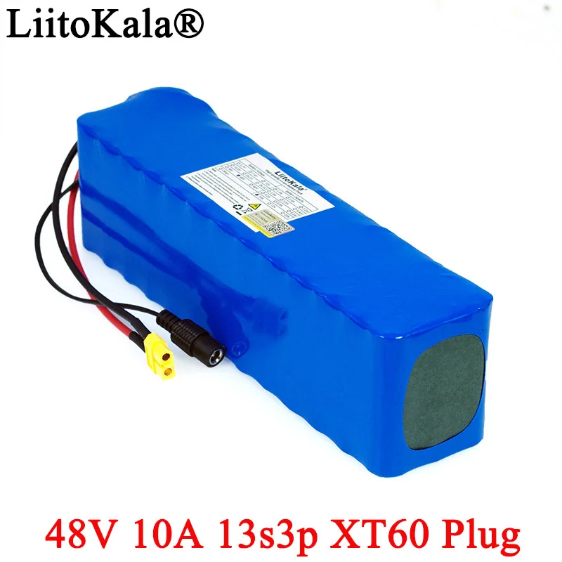 Liitokala E-bike Battery 48v 10ah 18650 Li-ion Battery Pack Bike ...