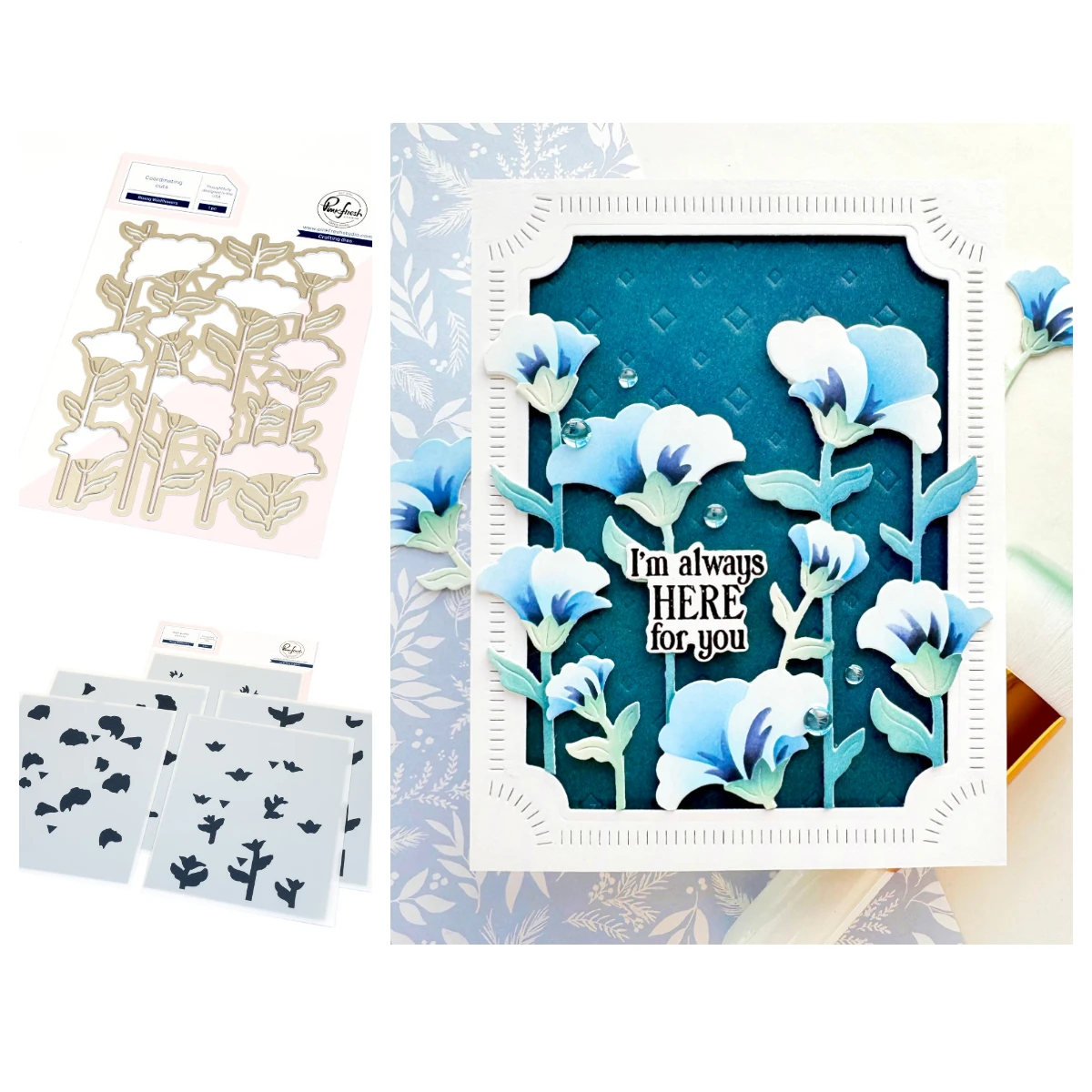 Spring Rising Wildflowers Die Stencil 2026 New Metal Cutting Dies DIY ...