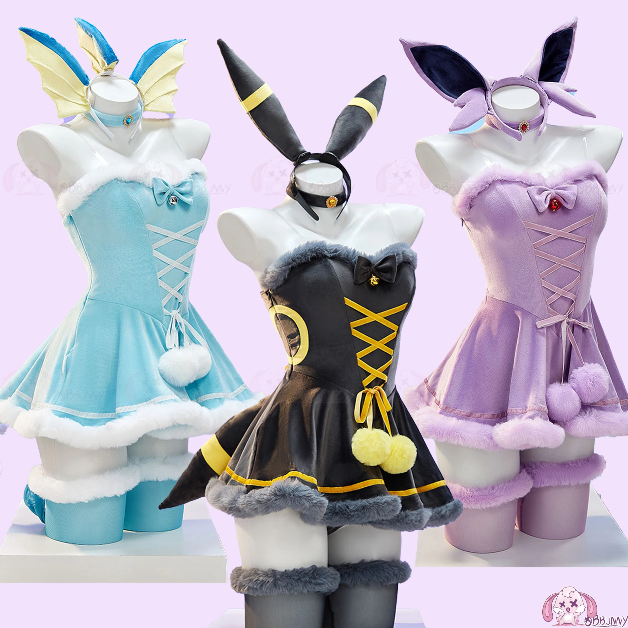 New prod Vaporeon Umbreon Sylveon Cosplay Costume For Halloween ...