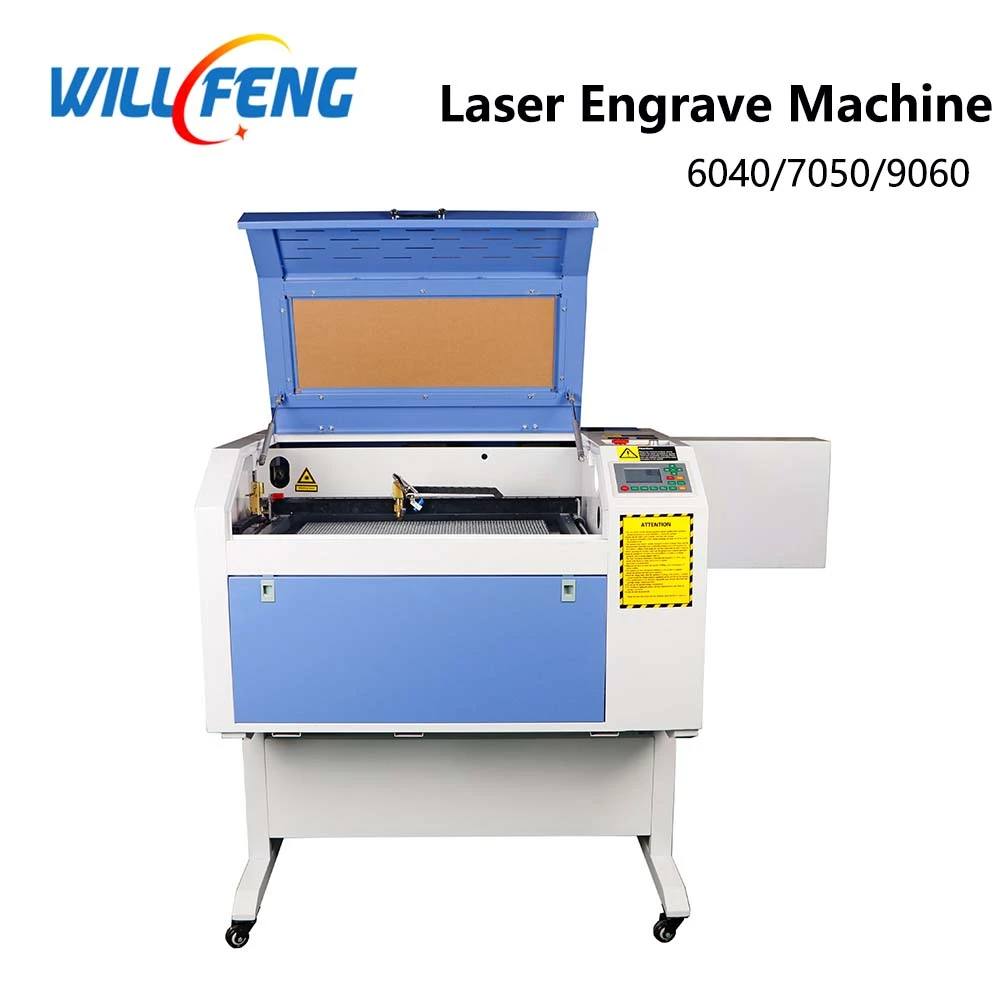 Will Feng 4060/7050/9060 Co2 Laser Engrave Cut Machine Ruida 6442 ...