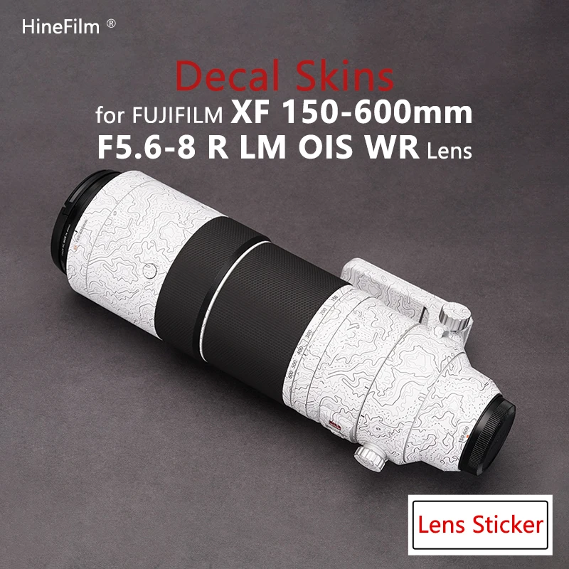 Hinefilm Skin for Fuji XF150-600 Lens Decal Skin Wrap Film for FUJIFILM ...