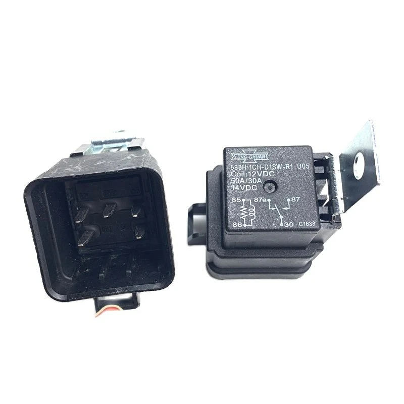 New 898H 1CH D1SW R1 U05 12VDC 50A/30A 5 foot car CAR RELAY| | - AliExpress