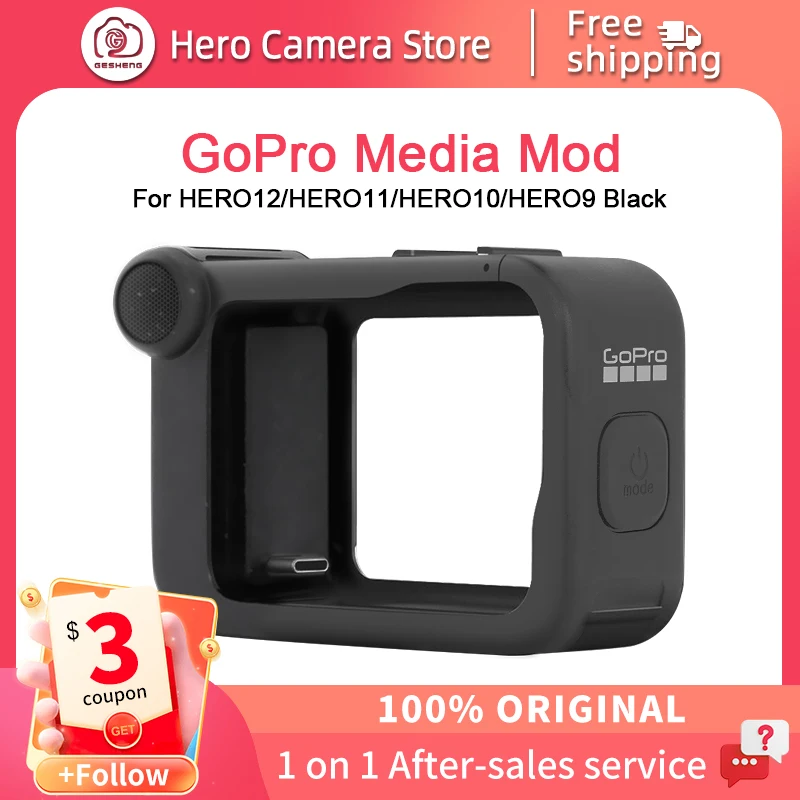 GoPro-Media-Mod-for-HERO12-HERO11-HERO10-HERO9-Black-Action-Camera-Vlog ...